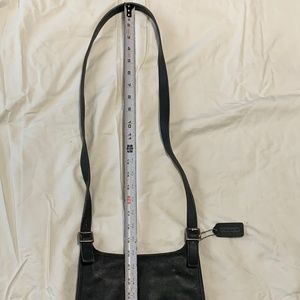 Coach | Bags | Coach Slim Black Leather Crossbody Bag 935 | Poshmark